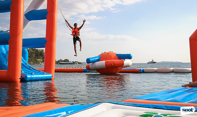 INFLATABLE ISLAND SUBIC FLOATING PLAYGROUND IN SUBIC
