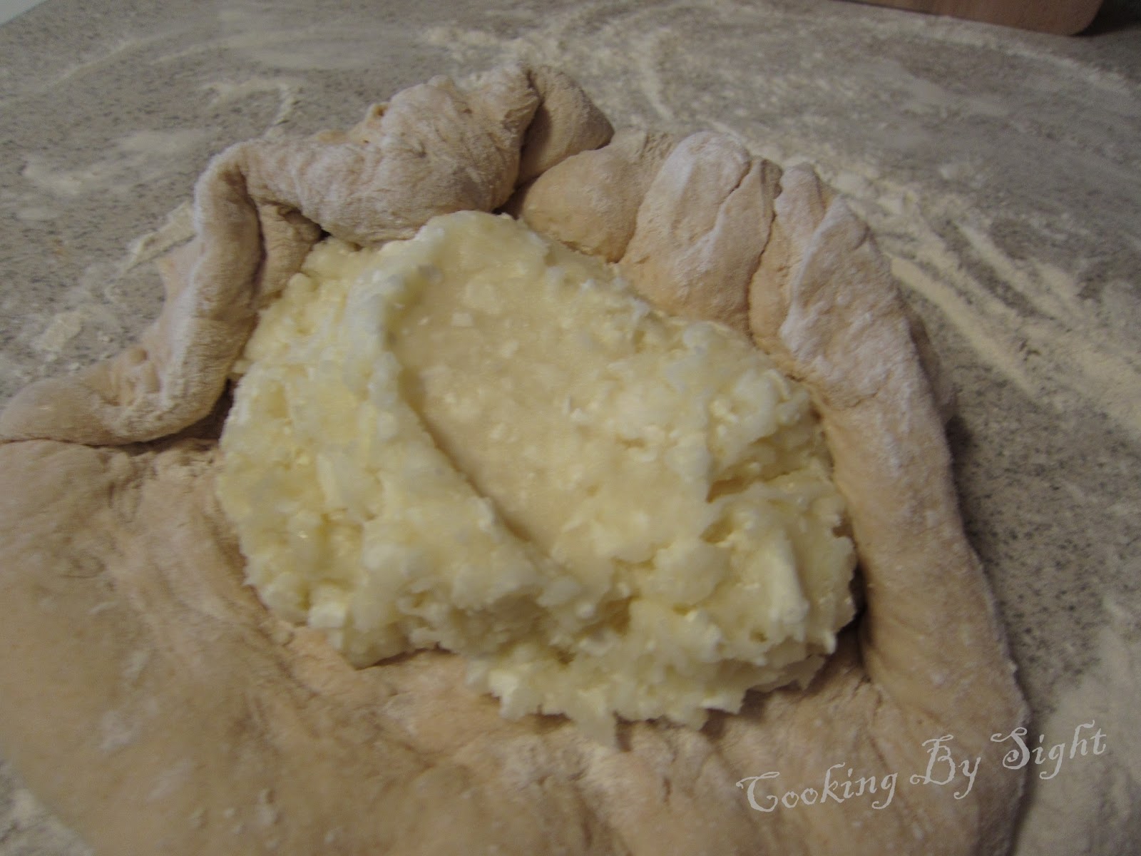 Ossetian Pies (Potato-Cheese Filling)