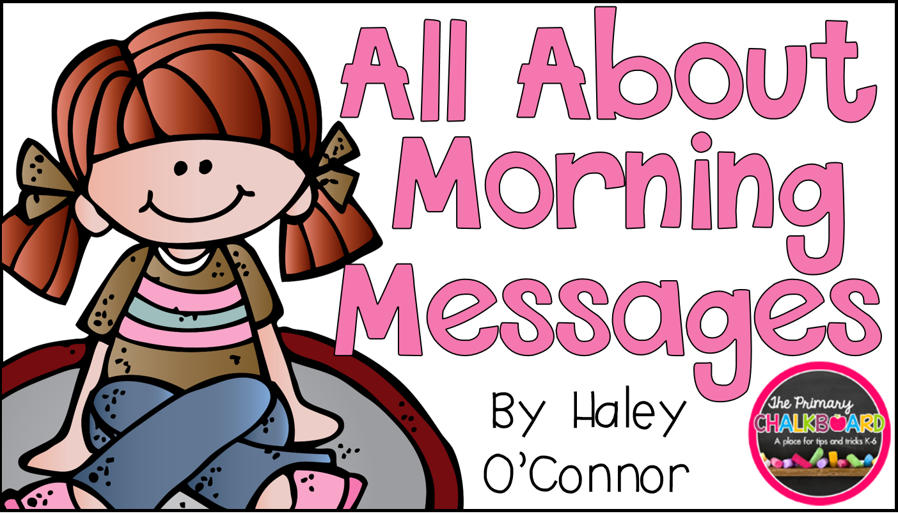 Morning Message Clipart