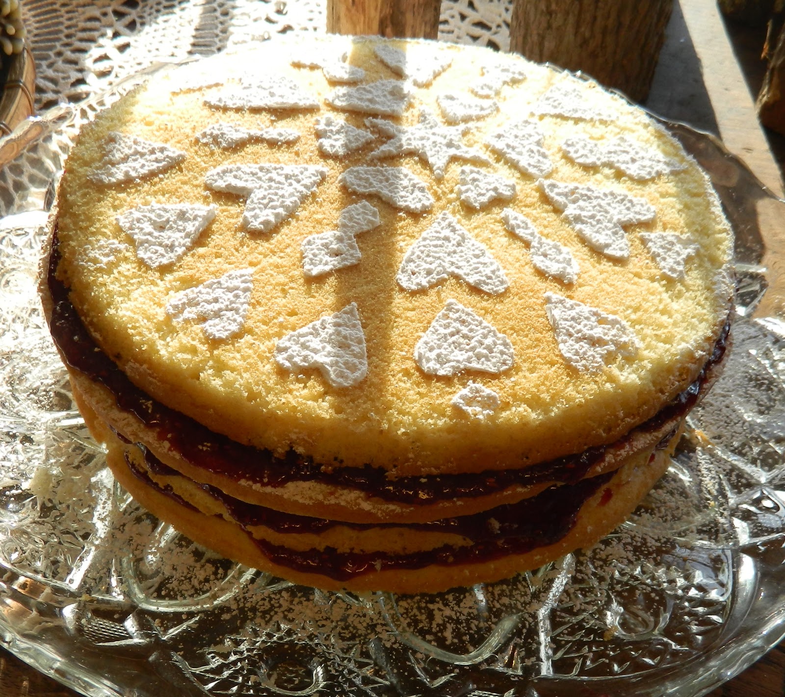 The Handmade Homemaker: Washington Pie for Washingtons Birthday