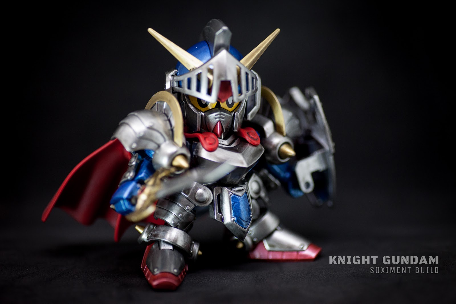 Gunpla For Fun: Completed Build - SD Knight Gundam - Full Metal Custom