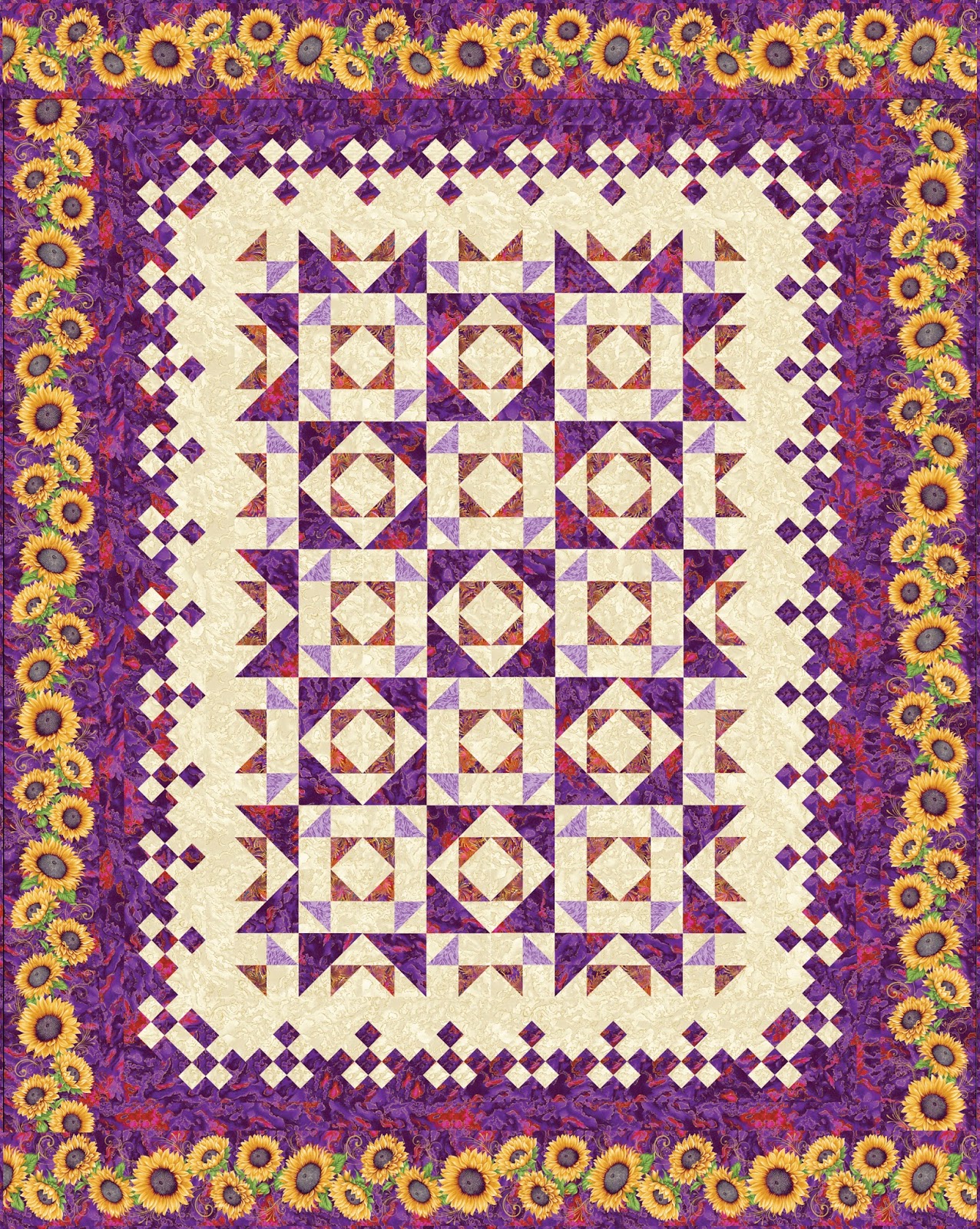 Sew in Love {with Fabric}: Sunflower Sparkle