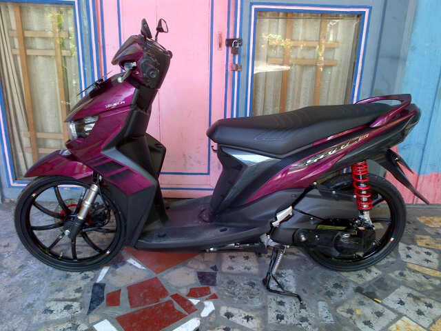 Catatan Kecilku: Modif Mio Soul GT 2013 ala Trondo Look