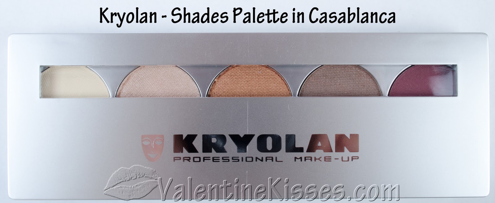 Valentine Kisses: Kryolan Shades Eyeshadow Palette in Casablanca - pics ...