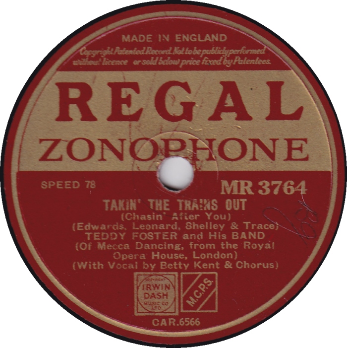 FROM THE VAULTS: Teddy Foster born 1 January 1908