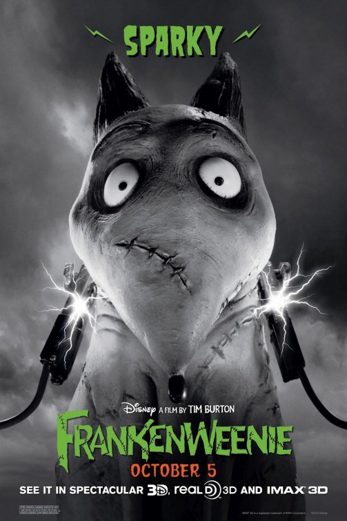 Dave's Movie Site: Movie Review: Frankenweenie