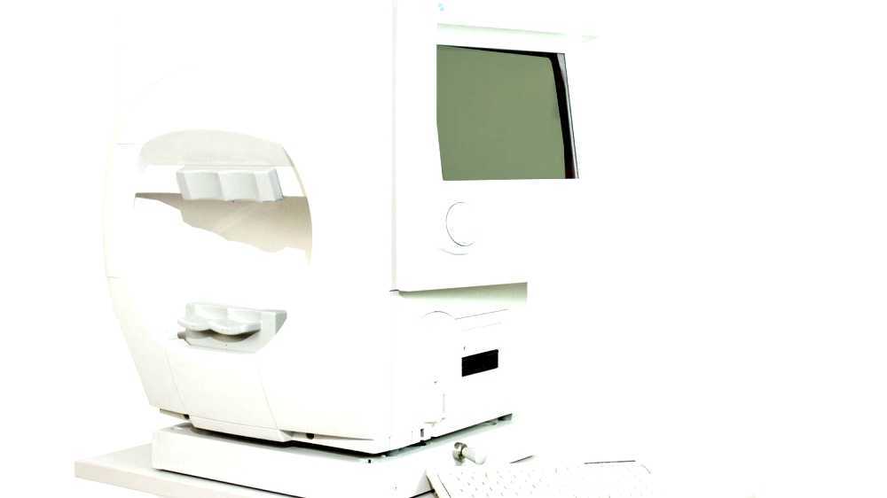 Humphrey visual field analyser