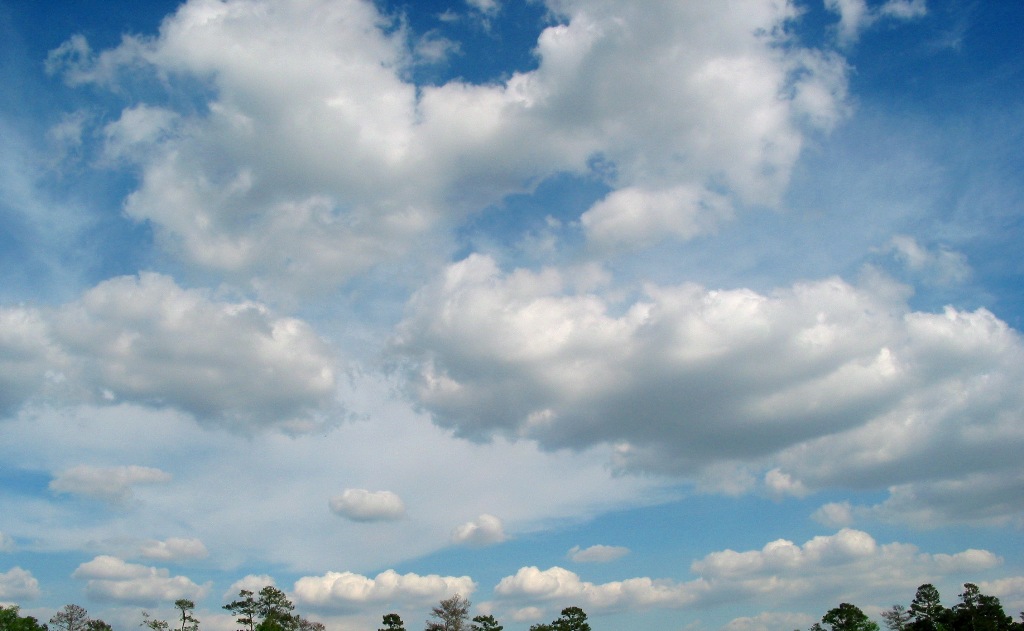 Hummer's Delight: The Beauty of Layers of Clouds