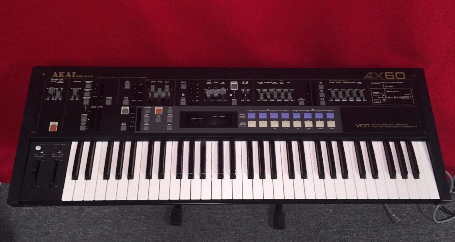 MATRIXSYNTH: Akai AX60 Professional Polyphonic Vintage Synthesizer