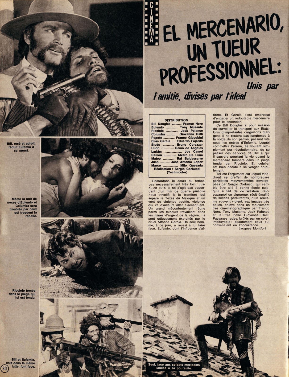 MON NOM EST PERSONNE: LES IMAGES DU WESTERN SPAGHETTI.: "EL MERCENARIO ...