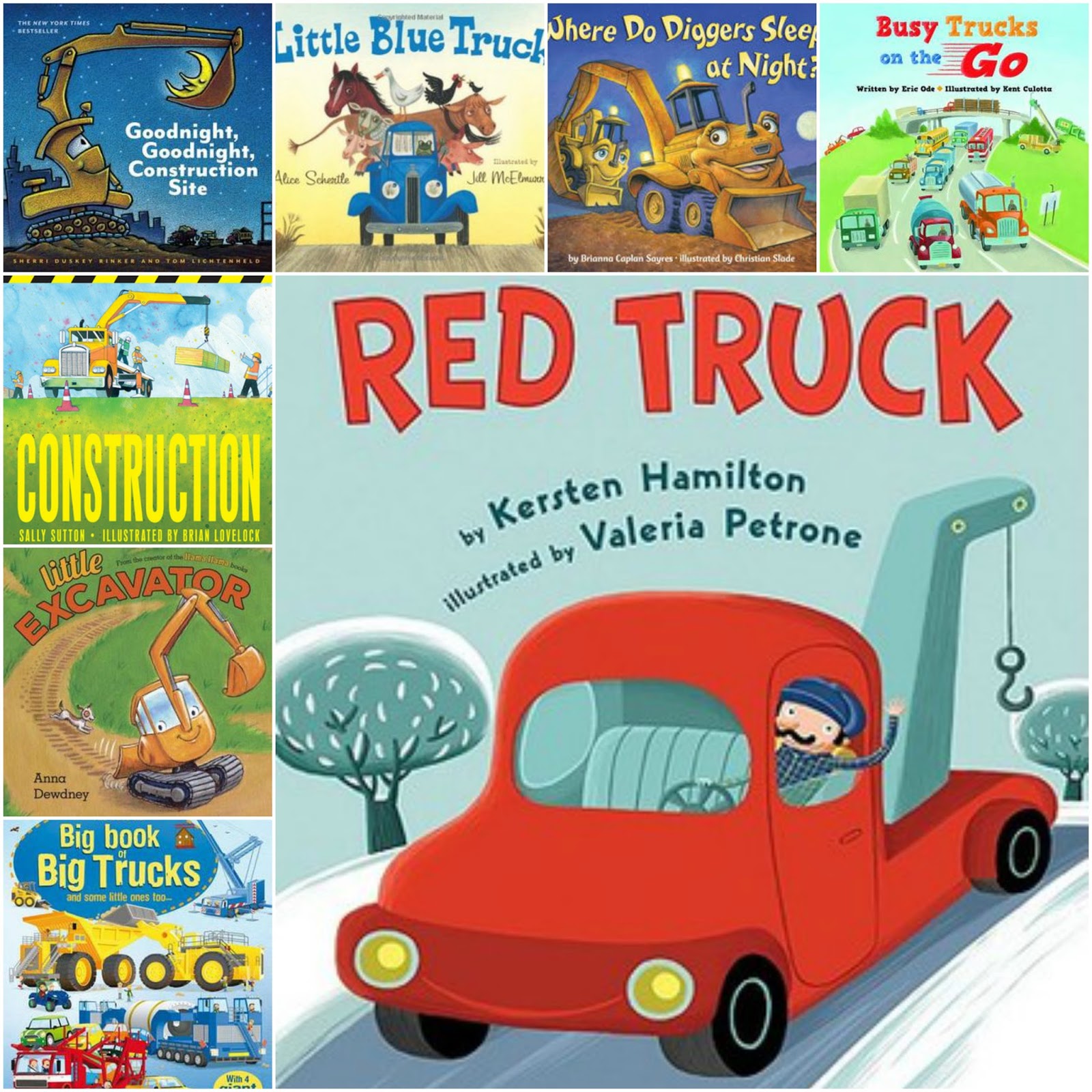 Confessions of a Book Addict: Children's Book Roundup - Truck Edition