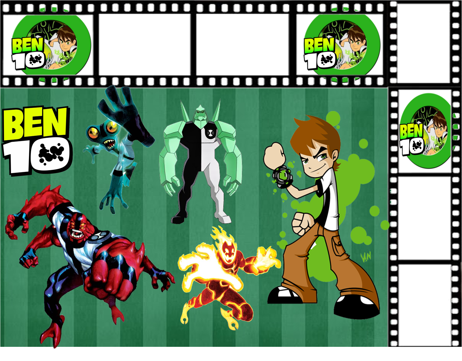 CROFFT MOLDURAS: Molduras Ben 10