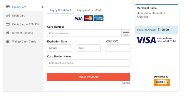 How to apply for renewal of Indian CDC Online