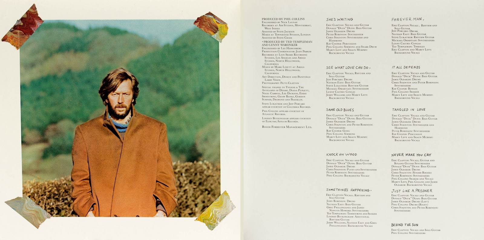 1985 Behind The Sun - Eric Clapton - Rockronología