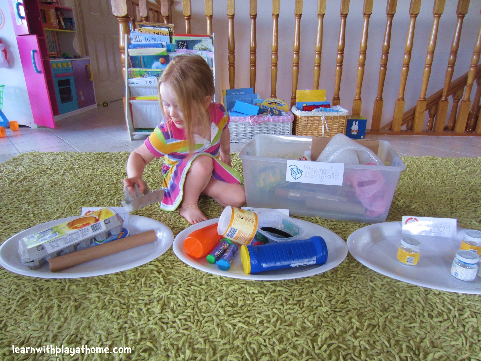 Learn with Play at Home: Recycling Sorting Activity + Free Printable ...