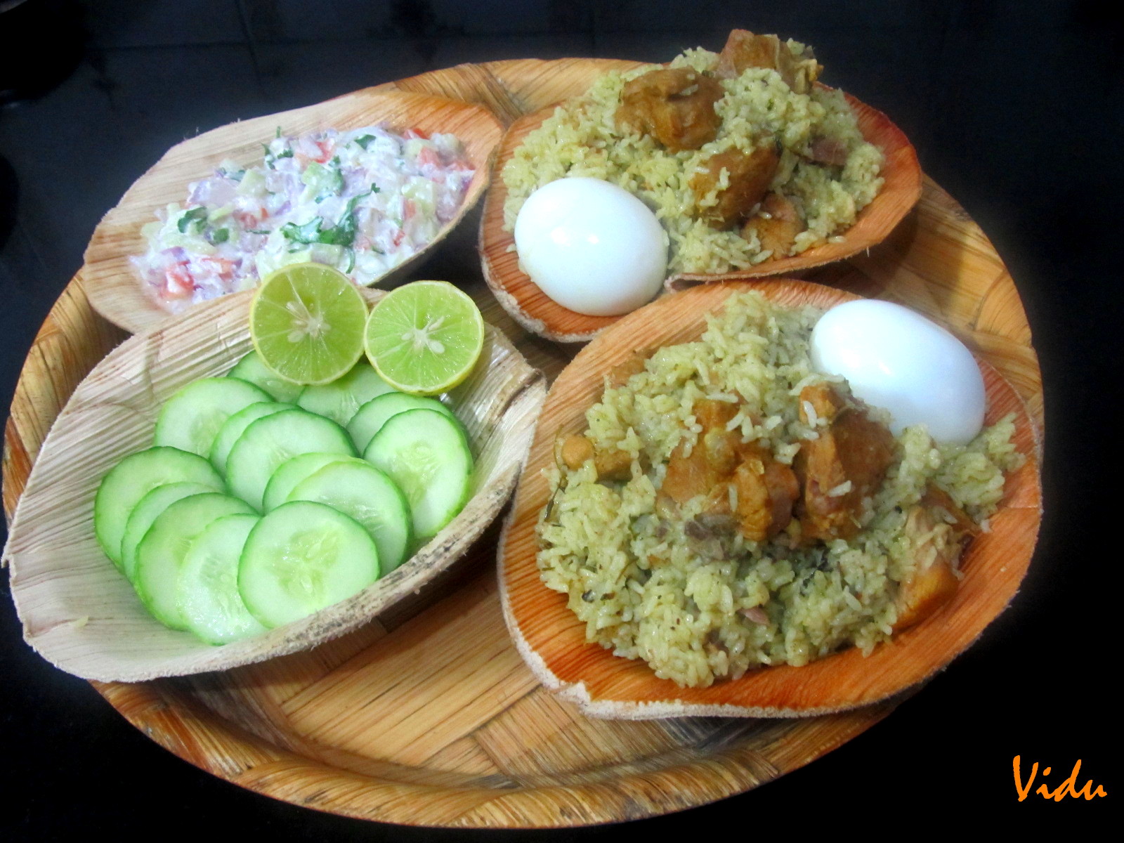Mutton Donne Biryani Recipe