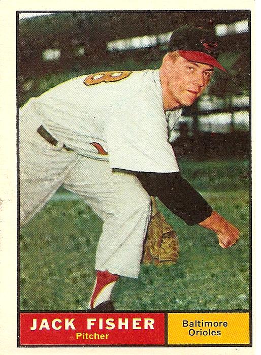 Orioles Card "O" the Day: Vintage Fridays: Jack Fisher, 1961 Topps #463