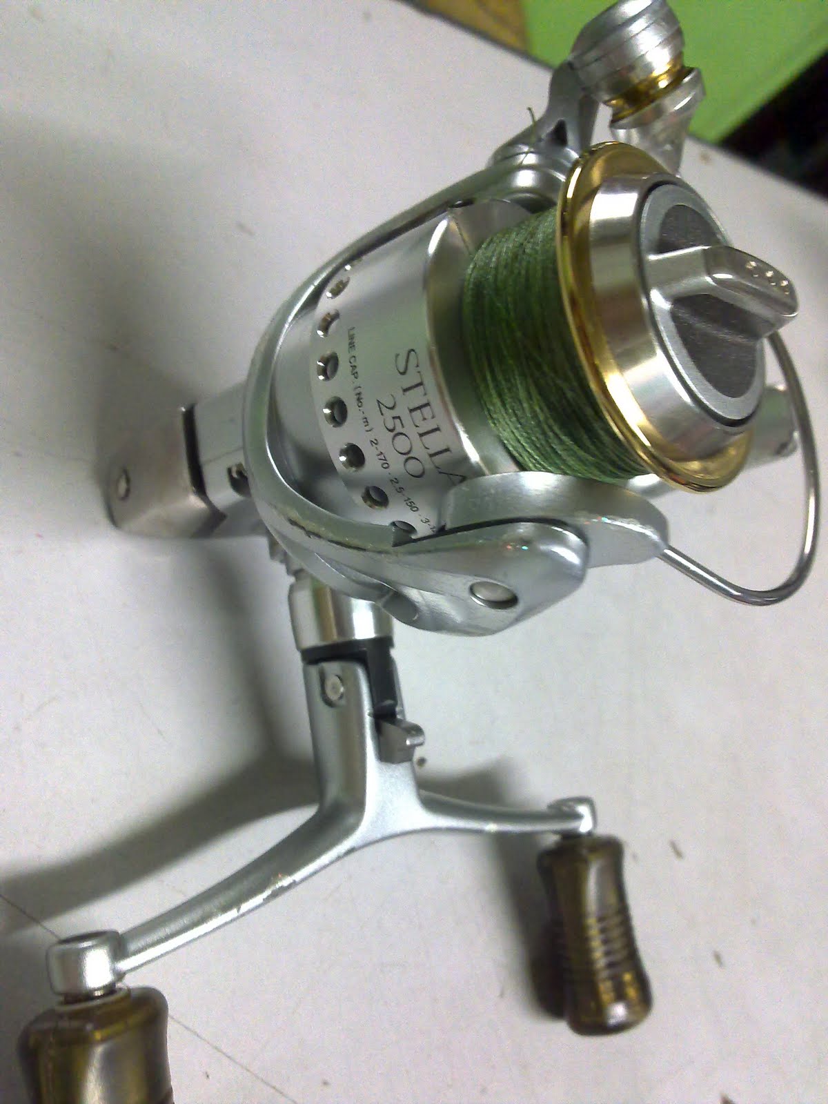 Barang pancing Mesin pancing Gewang dari Jepun: Shimano Stella 2500
