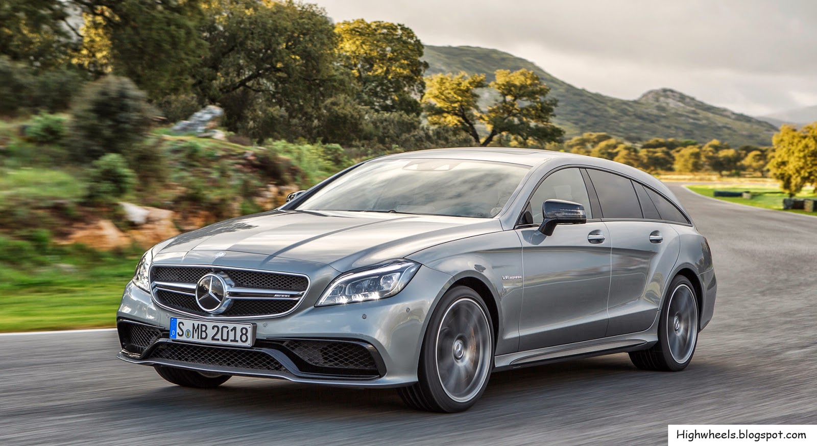 2015 Mercedes-Benz CLS 63 AMG Shooting Brake - High Wheels