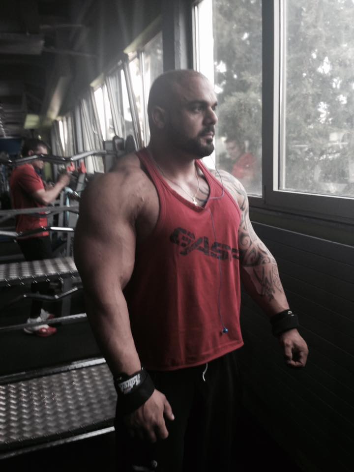 Muscle Lover: The huge Telemachos Petrou from Cyprus