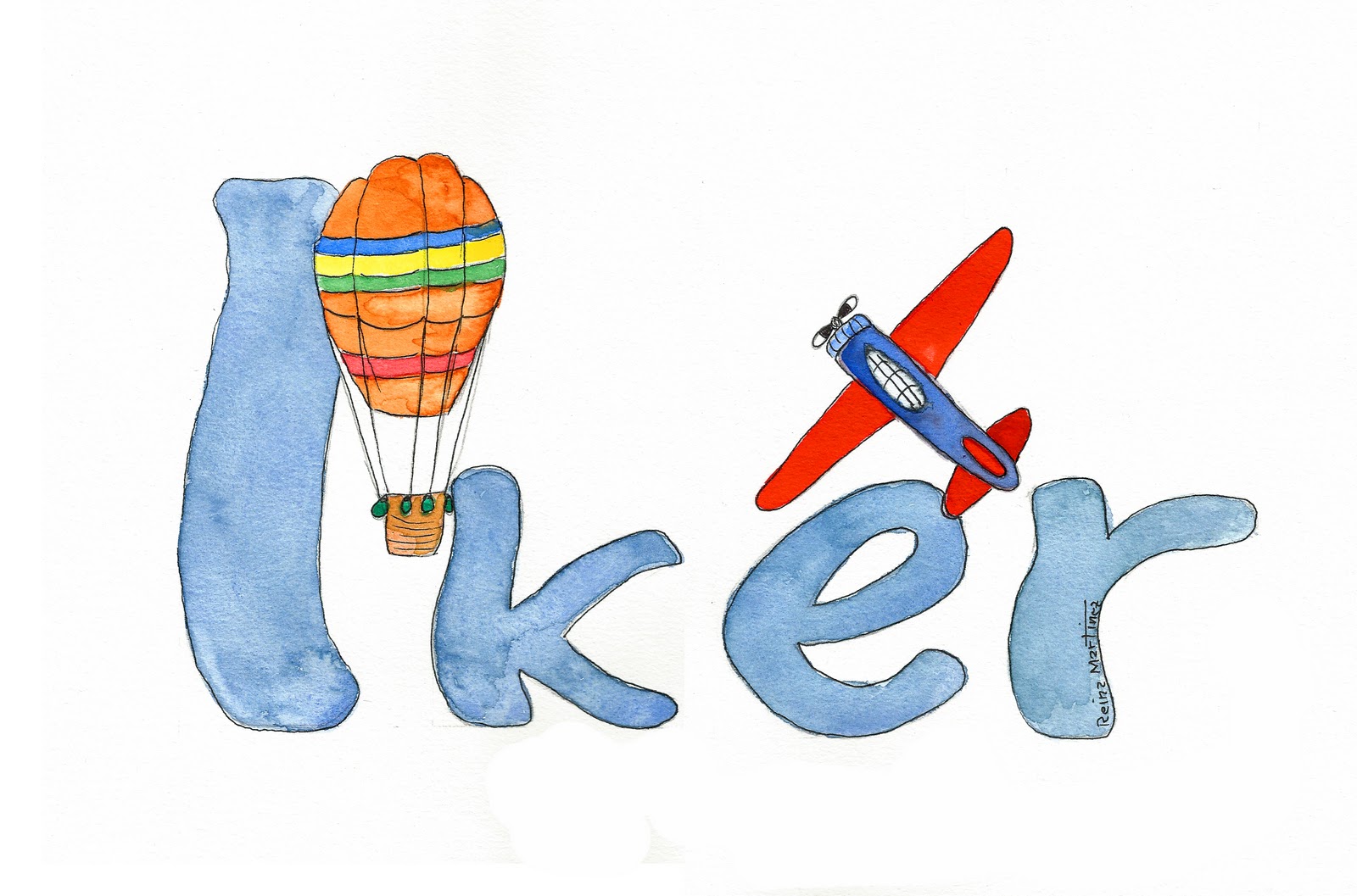 La letra pintada: Iker