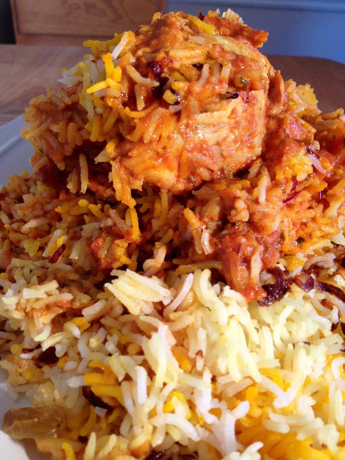 Stella's Meza: Chicken Biryani (Stella's way)