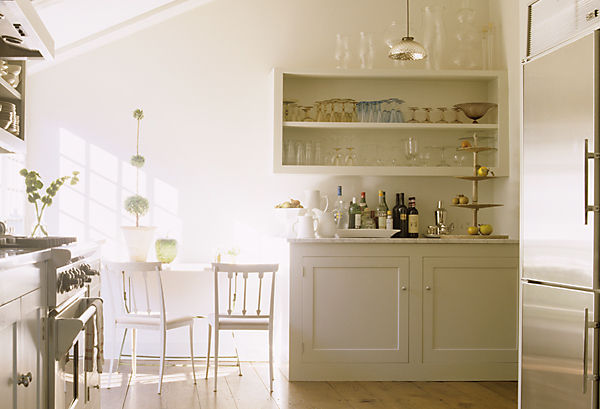 a perfect gray: michael leva's apothecary jar lamps