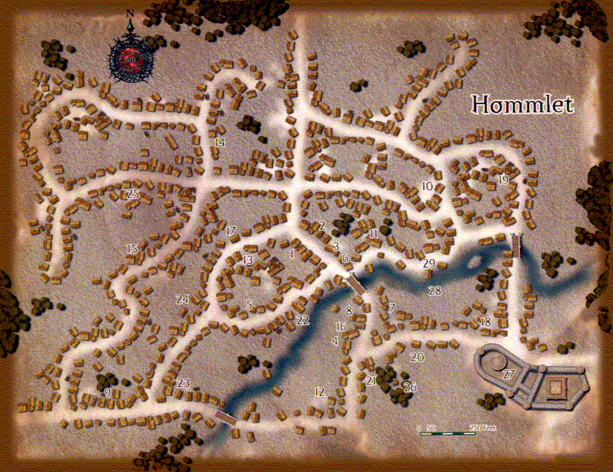 Return to the Temple of Elemental Evil: The Town of Hommlet