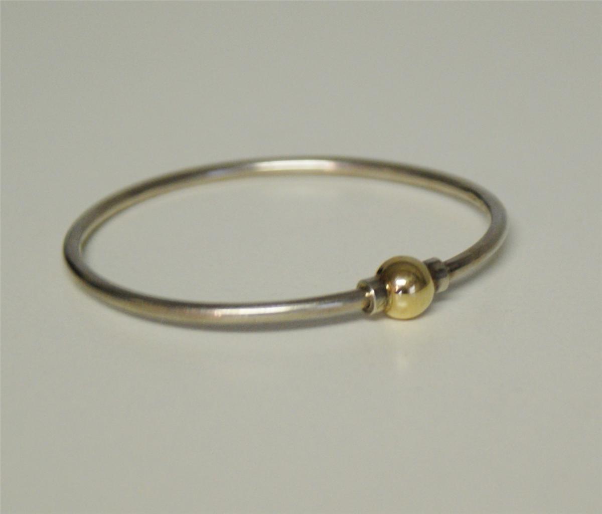 AUTHENTIC CAPE COD STERLING 14K SCREW BRACELET SIZE 6 ~ Gold Crafters ...