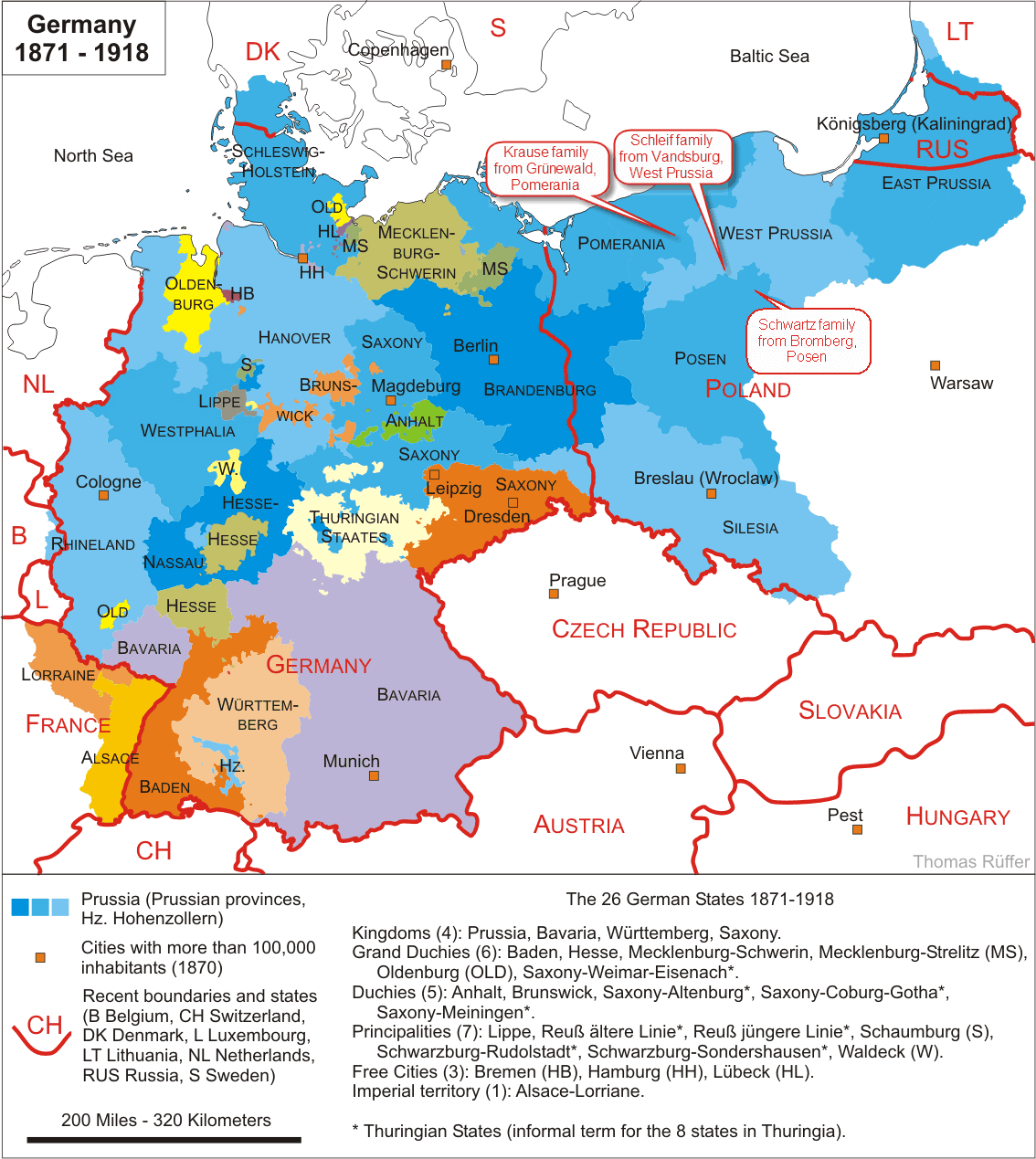 Martineau & Schleif Families of Minnesota, USA: Our Prussian Ancestry