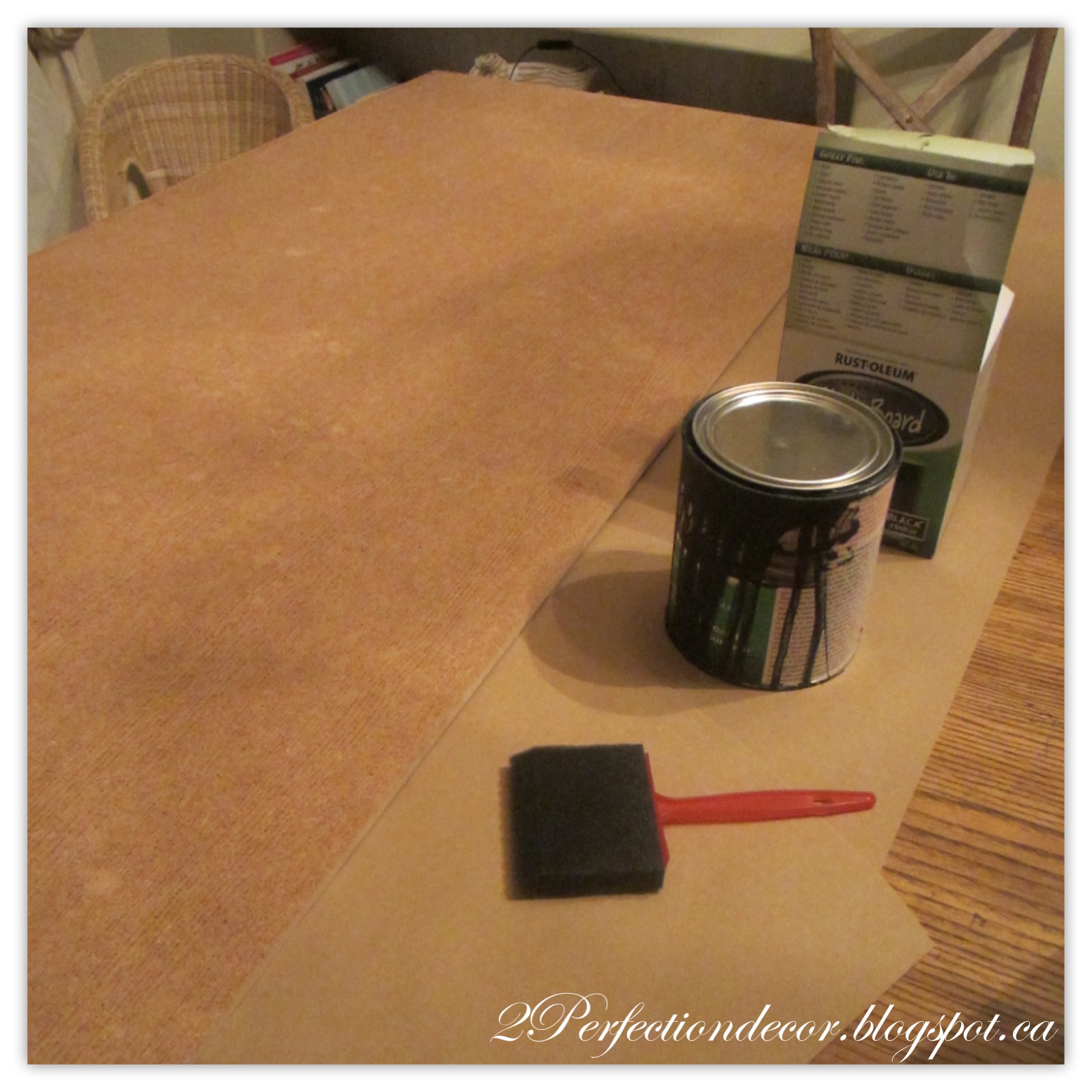Diy Chalkboard Using Meter Sticks Every 2Nd Frame - Home Designs