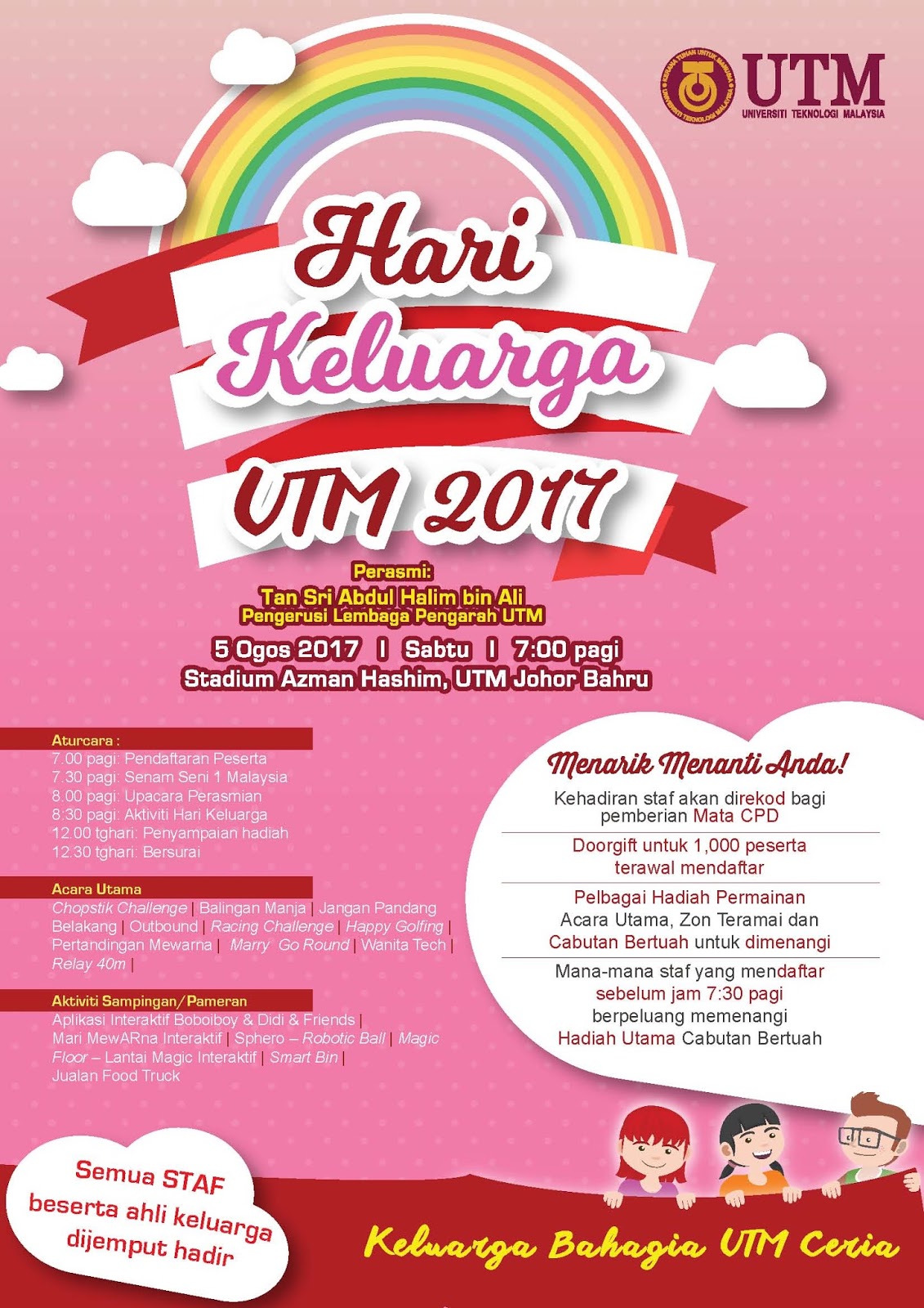 Creative Media Unit: Hari Keluarga UTM 2017