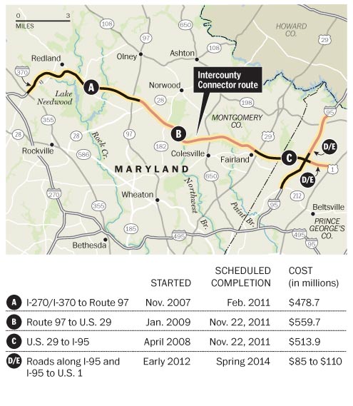 Center for Environment, Commerce & Energy: The Intercounty Connector ...