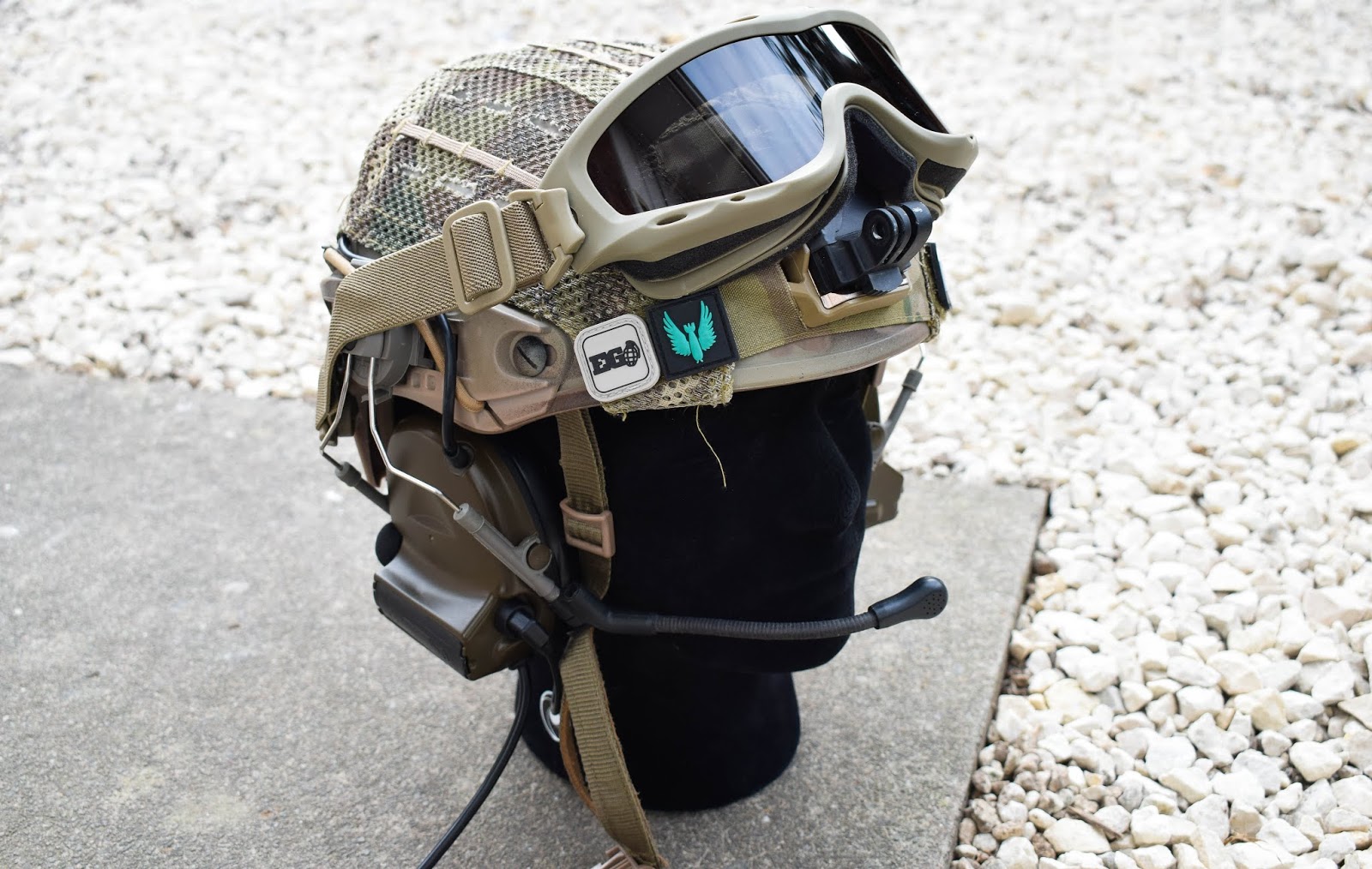 MULTICAM AIRFRAME HELMET SET-UP! WILEY X | Z TACTICAL | FMA! - Femme ...