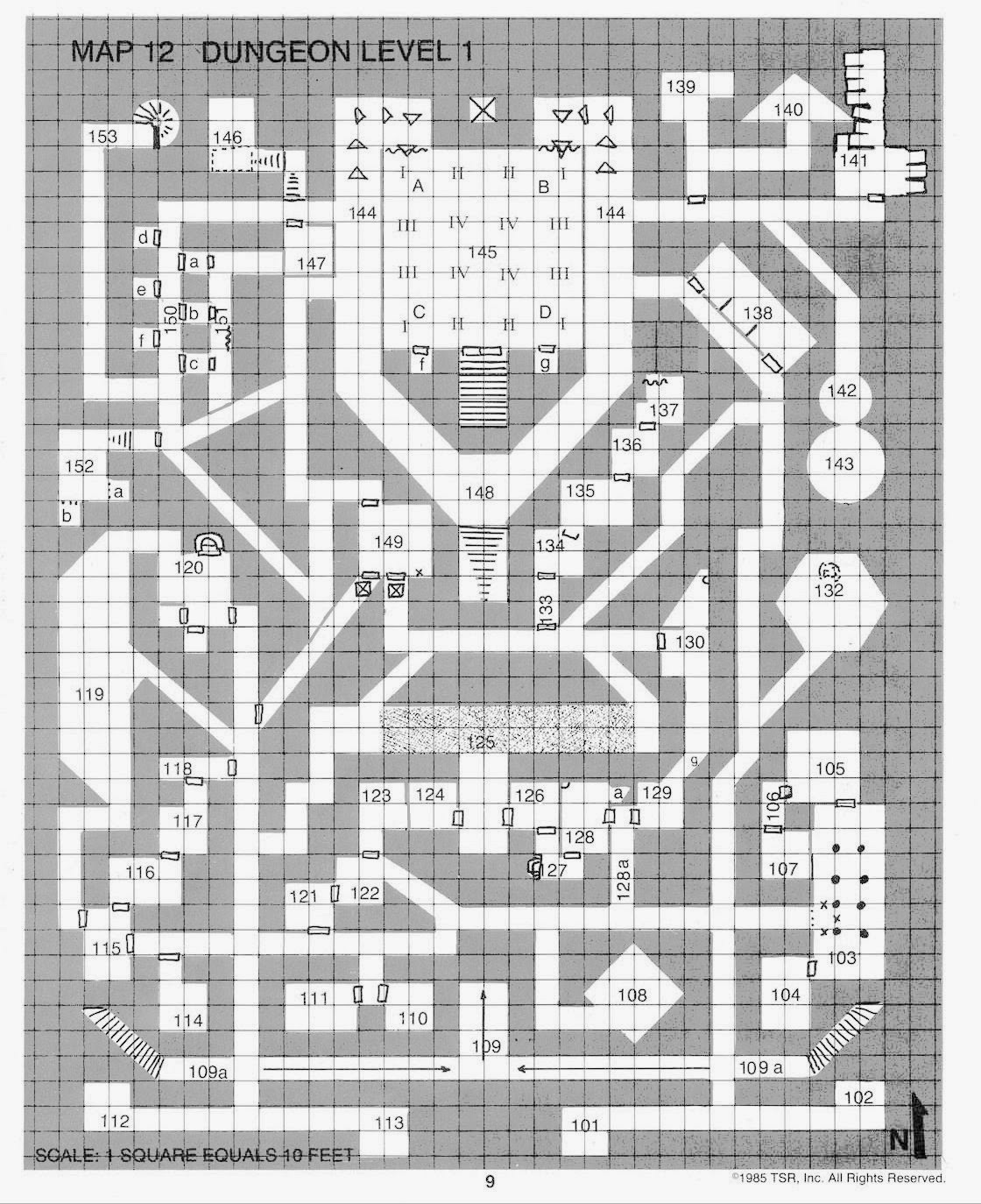 Mage of the Striped Tower: Temple of Elemental Evil - level 1