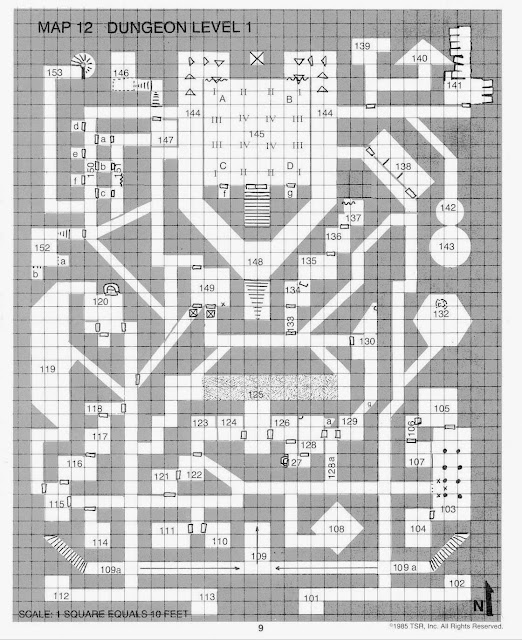 Mage of the Striped Tower: Temple of Elemental Evil - level 1