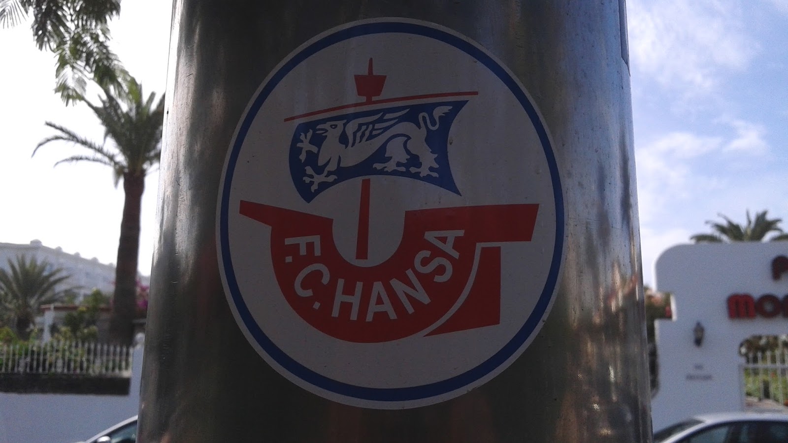 Pegatinas y Gradas: Pegatina F.C. HANSA - HANSA ROSTOCK