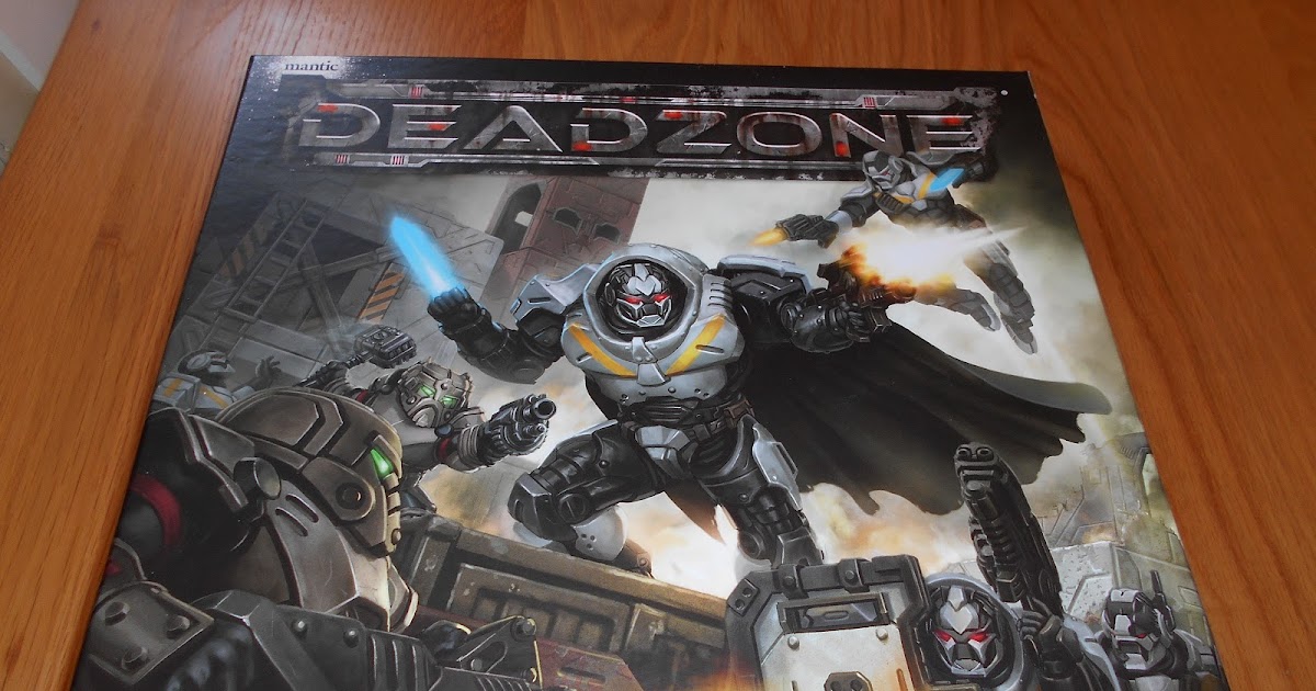 Deadzone V2.0 boxed game unboxing and review from Mantic Games