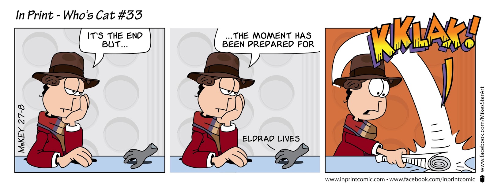 In Print Comic: Who's Cat 33 - Mike Key