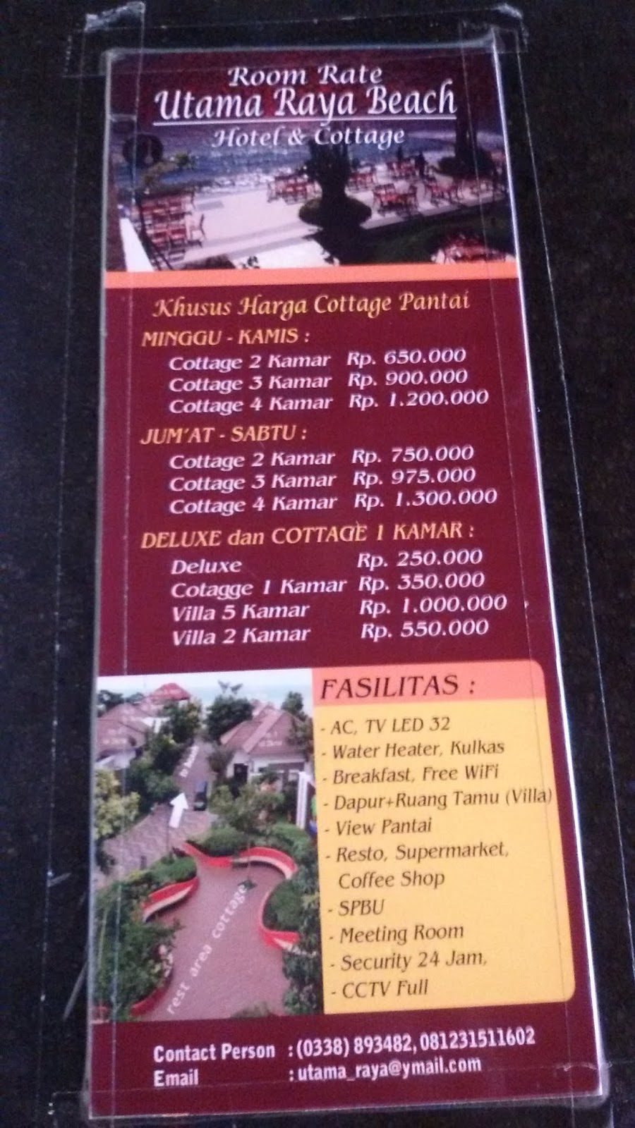 Utama Raya : Rest Area, Hotel Dan Wisata Pantai Dalam Satu Kawasan