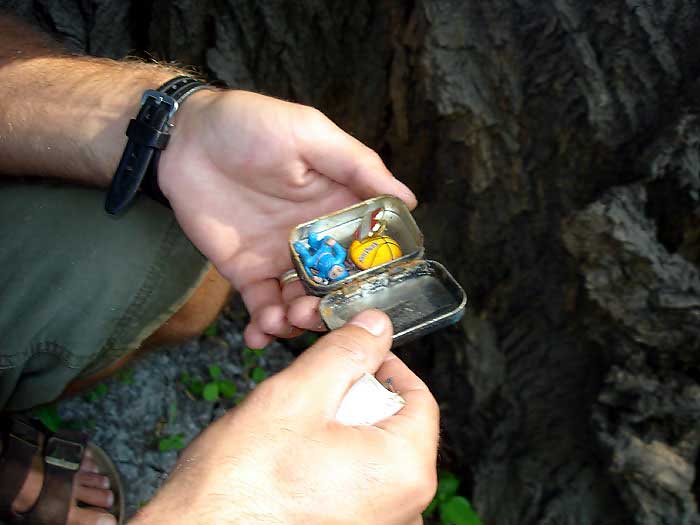 Everyday He ART Work: Go find a Geocache!