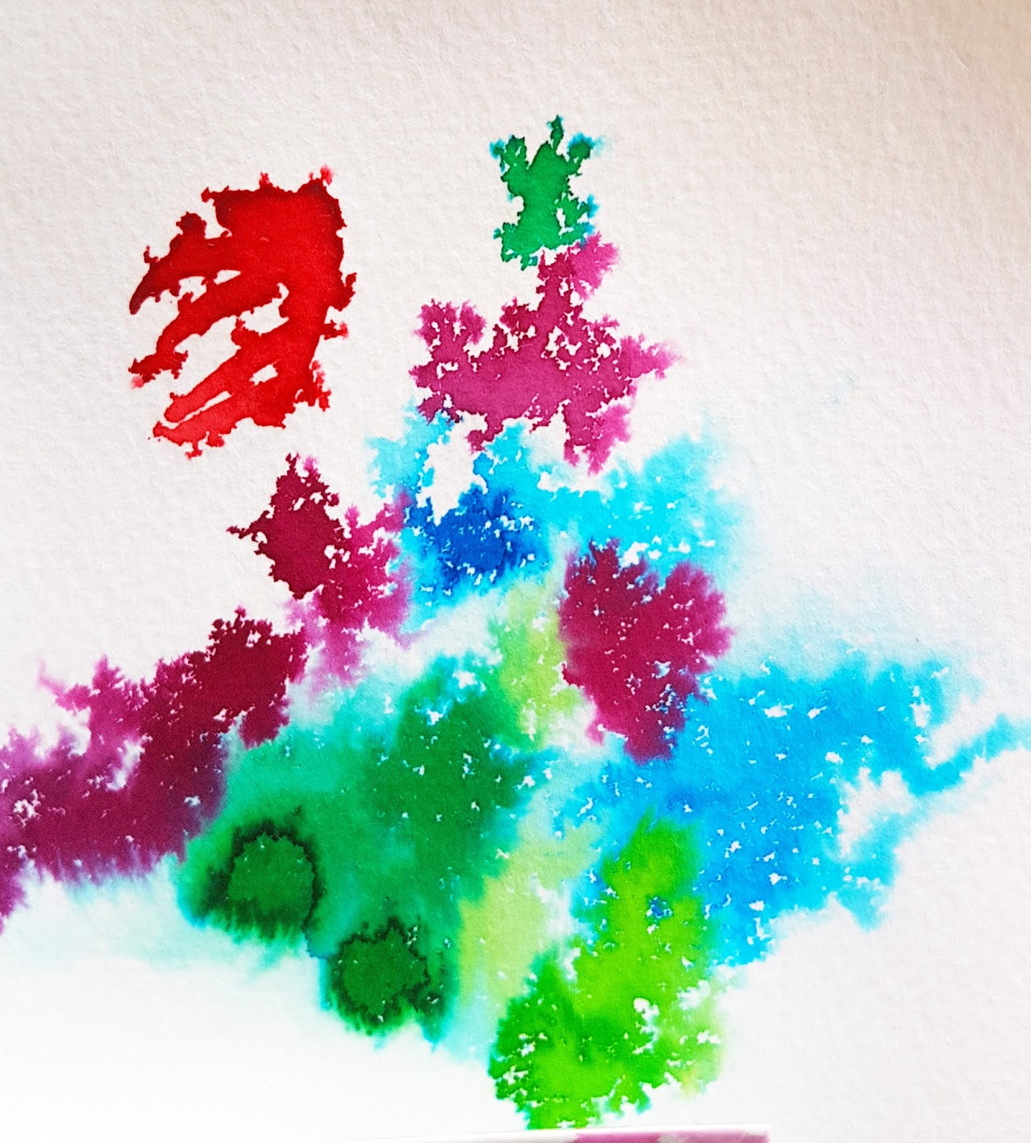 Periwinkle Creations: CrafTangle liquid water colors