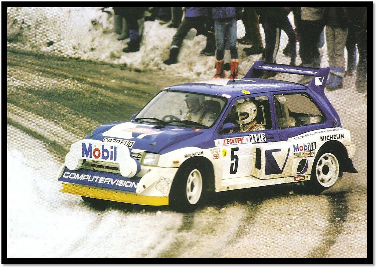 Memórias do Desporto Automóvel: O Austin Rover 6R4 ...um pequeno bólide ...