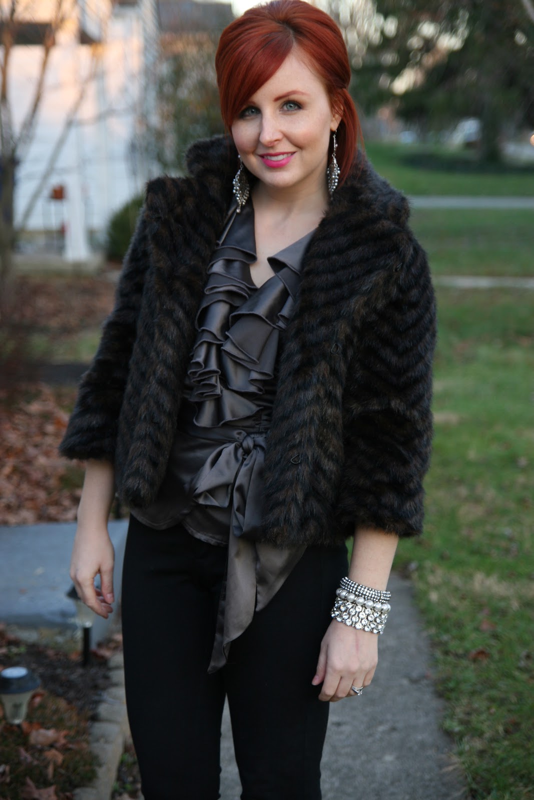 Thrift and Shout: Cute Outfit of the Day: Holiday Look #3