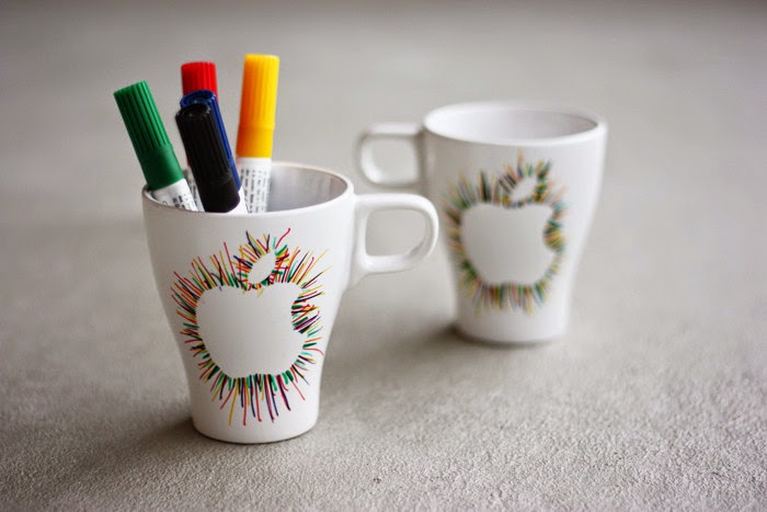 Painted Cups ~ DIY For Your Home