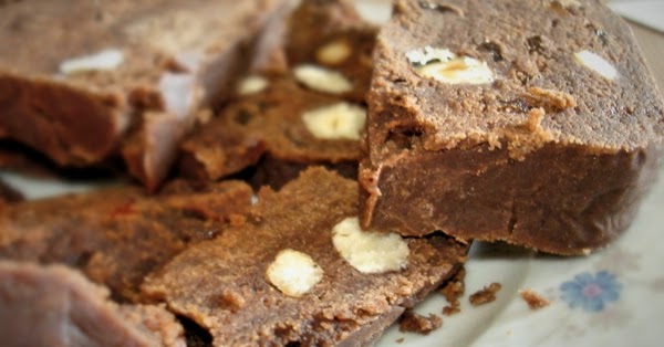 MACEDONIAN DARK HALVA WITH ALMONDS ~ Macedonian Cuisine