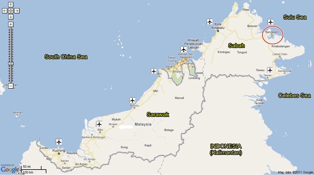 Sandakan - The Nature City: How To Get To Sandakan