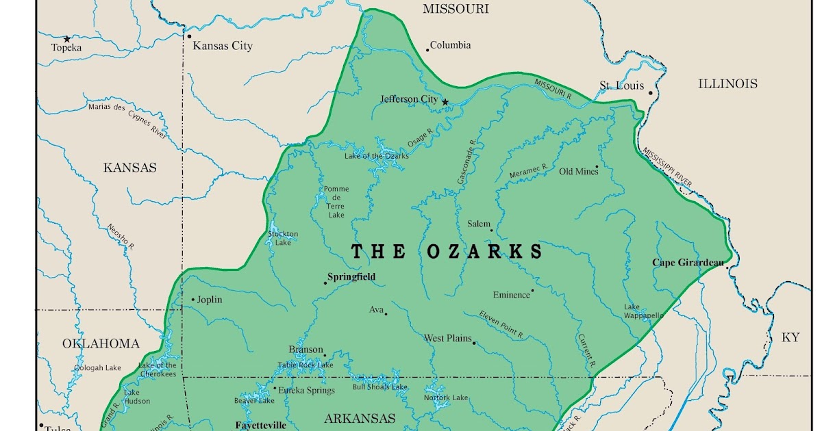 Ozarks Crescent Mural: Missouri State University and Maps