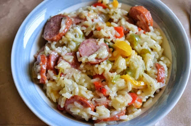 For the Love of Dessert: Cajun Sausage Risotto