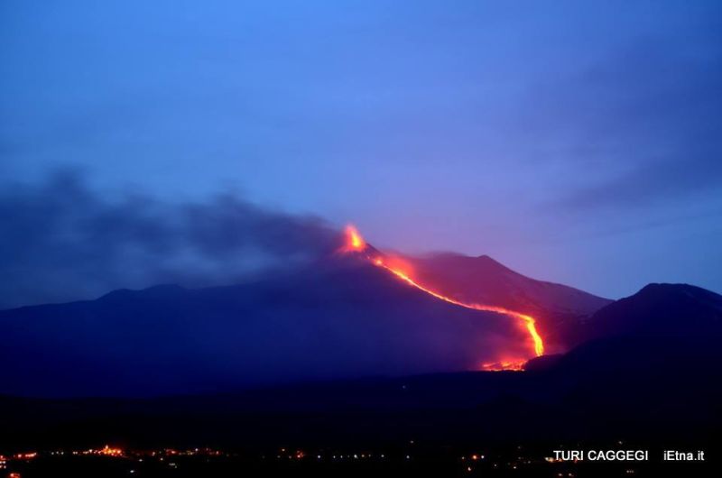 W u l k a n y Ś w i a t a B l o g: Etna: trwa erupcja wulkanu